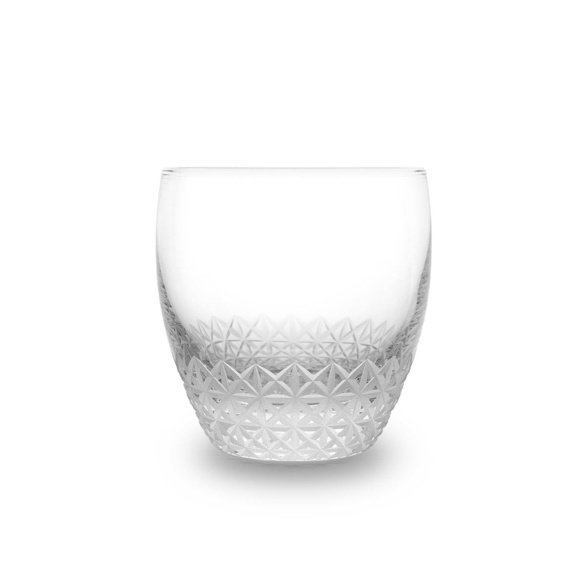 水晶ぐい呑み 麻の葉 – THE GLASS GIFT SHOP SOKICHI