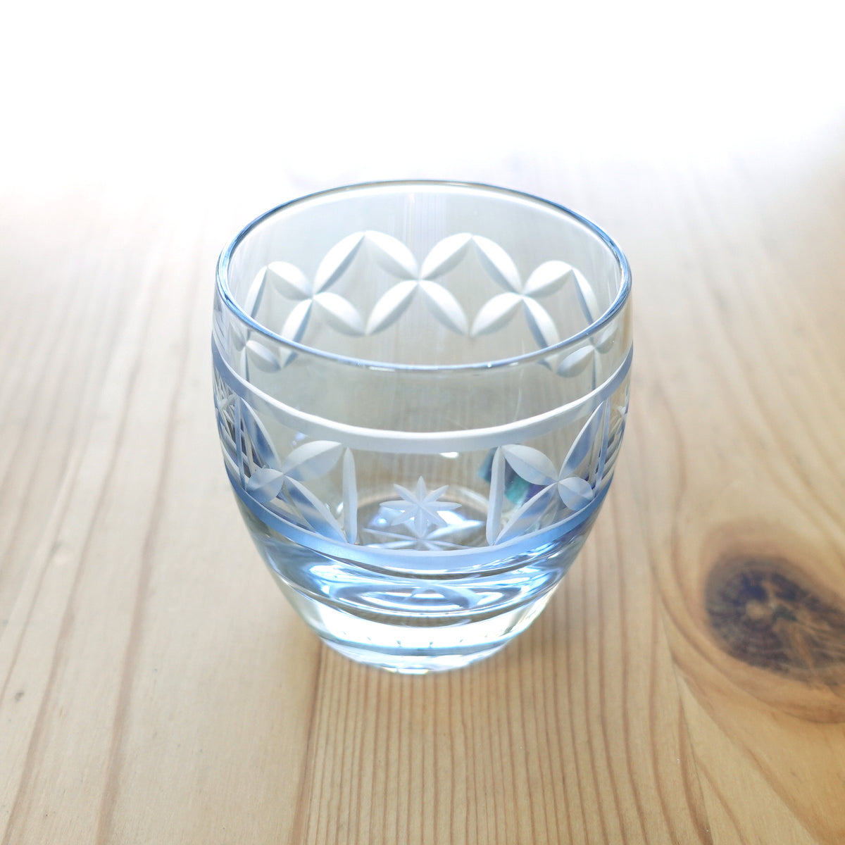 七宝格子 ぐい呑BL – THE GLASS GIFT SHOP SOKICHI